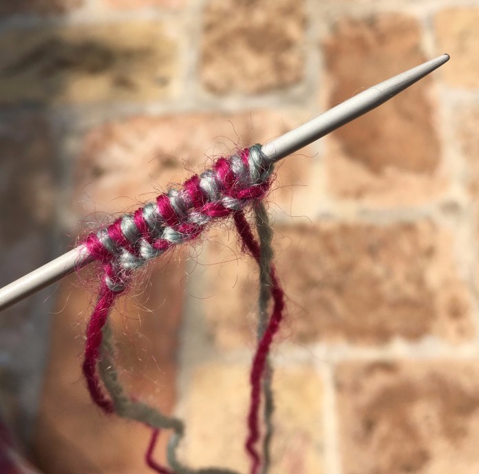 Double Knitting technique – Skein Reaction